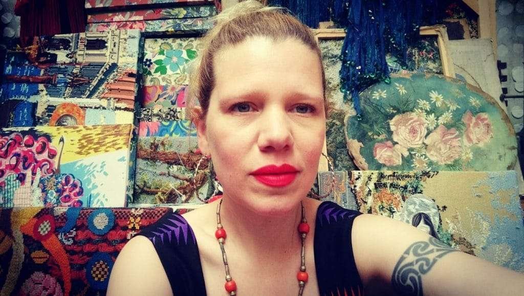 Aby's Mixed Media & Textile Art | FrikiFish Meet the Maker